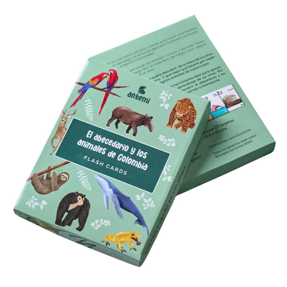 Flash Cards: El abecedario y los animales de Colombia - Instituto de ...