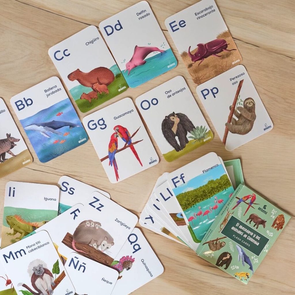 Flash Cards: El abecedario y los animales de Colombia - Instituto de ...