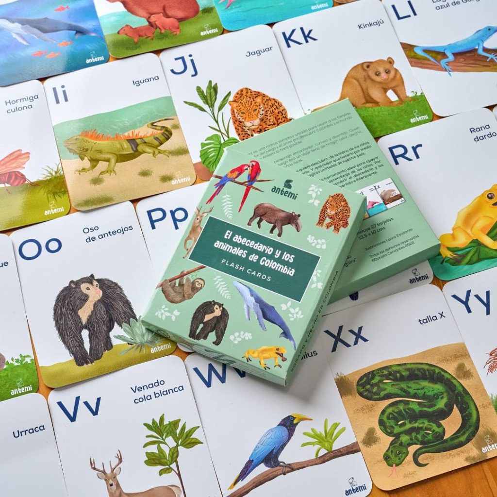 Flash Cards: El abecedario y los animales de Colombia - Instituto de ...